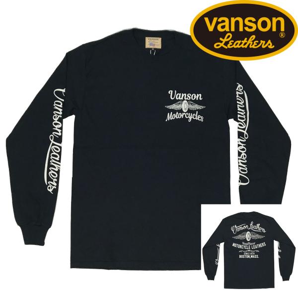 【発売日：2025年08月31日】アメリカのvanson社より承認を得て製作しています。コットン100% 6.0オンス コットン天竺フロント.バック.袖:プリントニカラグア製