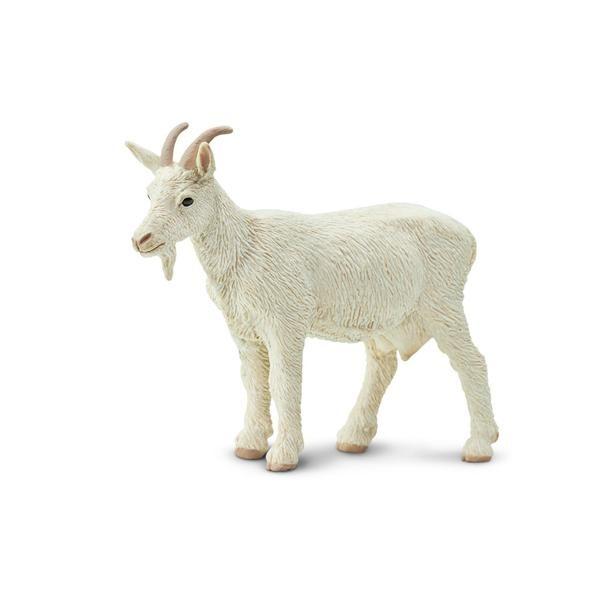 Nanny GoatNo. 161129正規輸入品サイズ：8.25 L x 6.25 H（cm） 素　材：PVC（フタル酸不使用）、BPAフリー製造元：Safari社 (アメリカ)生産国：中国※Safari社のフィギュアはひとつひとつハンド...