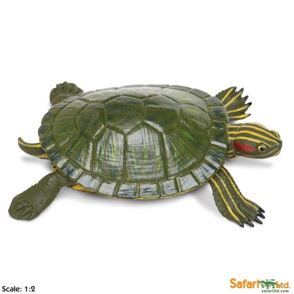 Red-Eared Slider Turtle正規輸入品サイズ：13.5×9.2×3.8cm素　材：PVC（フタル酸不使用）、BPAフリー製造元：Safari社 (アメリカ)生産国：中国※Safari社のフィギュアはひとつひとつハンドペイン...