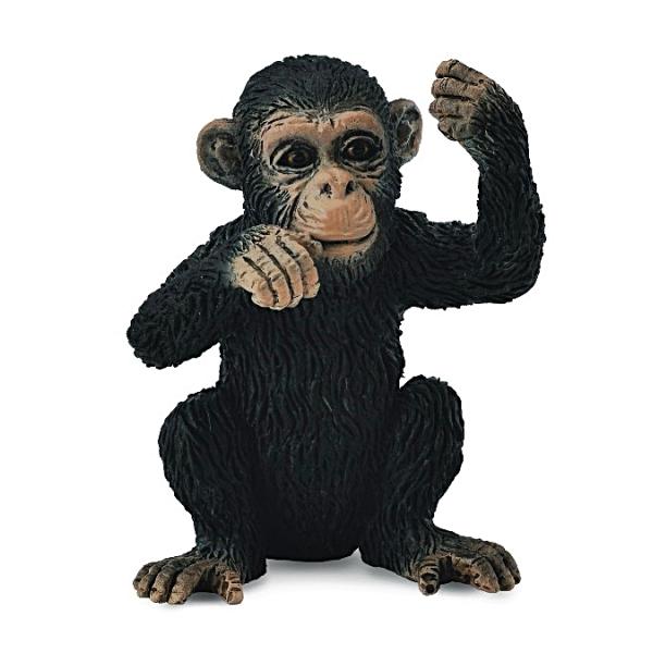 Chimpanzee Cub - Thinking正規輸入品サイズ：3cm x 4cm素　材：PVC（フタル酸不使用）製造元：Collecta社 (香港)生産国：中国※Collecta社のフィギュアはひとつひとつハンドペイントされています。...