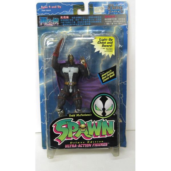 【OLD】トッドマクファーレンスポーンシリーズ３リディーマートッドマクファーレンの香港版で珍しい商品です。バックカードパッケージ：サイズ33×19×8（奥行き）センチフィギュアサイズ約14センチ古い商品につきパッケージに、すりきず等ダメージ...