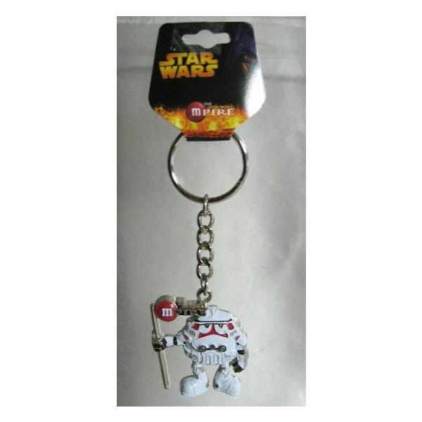 【M&amp;M's】スターウォーズM-PIREシリーズ限定<br>M&amp;M'sチョコレートがスターウォーズを商品化したかわいいキーチェーンです。ダイキャストメタルキーチェーンクローントルーパー商品の大きさ：全長約11セン...