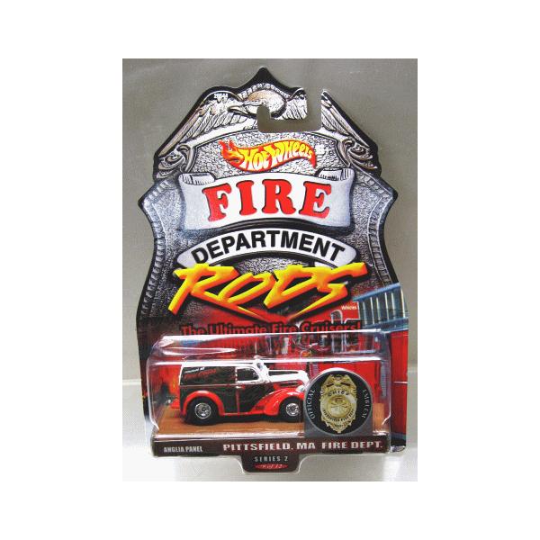 【FIRE DEPARTMENT RODS】HW　シリーズ2 PITTSFIELD. MA FIRE DEPT.ANGLIA PANEL 直輸入商品です。ブリスターパッケージ【訳あり】発送する商品は、経年のため、パッケージにプラスチックの色...