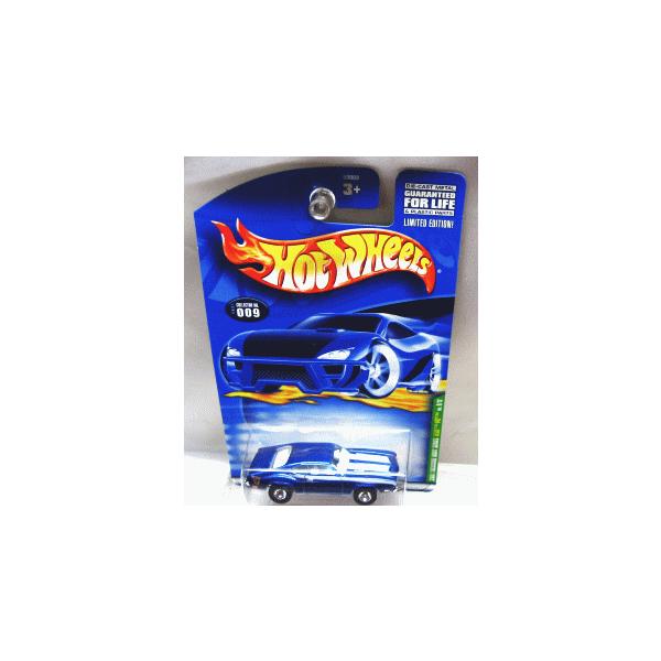 【T-HUNT】マテルホットウィール2001-009★トレジャーハント　OLDS 442 #50008LIMITED EDITION！車の長さ約8センチ直輸入商品です。【訳あり】年月経過のため、パッケージにブリスター部分は画像より黄色く色焼...
