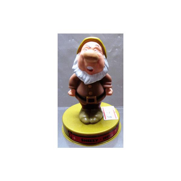 ディズニー アメリカマクドナルド限定 ハッピーミールディズニー100years OF MAGIC7人の小人のSNEEZY単品＃1937フィギュアの大きさは（台座除いて）キャラクターによって違いますが約5〜7センチです。プラスティック製です。...