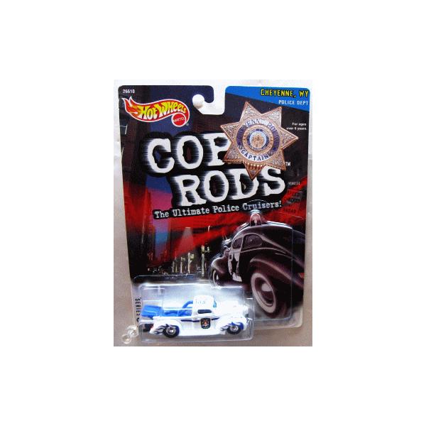 【 POLICE CRUISERS!】HW COP RODSシリーズ2★CHEYENNE,WY '40 FORD（26610）the ultimate POLICE CRUISERS! 直輸入商品です。ブリスターパッケージ。パッケージ箱にス...