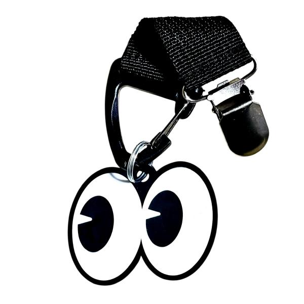 【商品】Prime Golf パターキャッチャー【ブランド】Prime Golf【デザイン】かわいい目玉デザイン【機能】滑りにくいラバータイプ、パターカバーホルダー、便利グッズ【ユニークな目玉デザイン】 　パターカバーに装着するだけで、ラウ...