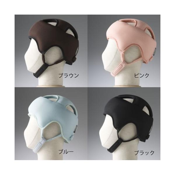 ■重量：M/約170g、L/約190g■素材：本体/ポリエステル100%　　　　緩衝材/ナイロン、ポリエステル■カラー：ブラック、ブルー、ピンク、ブラウン■サイズ：M（56〜58cm）、L（59〜61cm）●全方向衝撃吸収型（浅型）※ご注意...