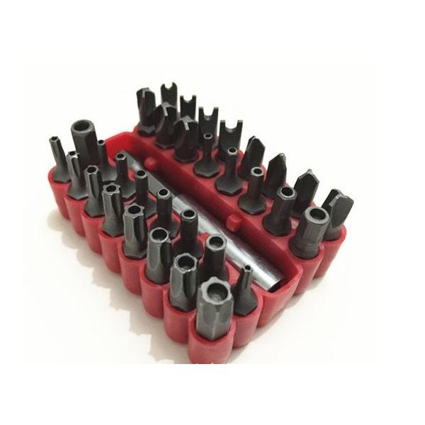 ドリルビットお徳用32本セット１セットあれば大概のことに対応できます。◆Tamperproof Torx - T8 / T10 / T15 / T20 / T25 / T27 / T30 / T35 / T40◆Spanner Sizes ...
