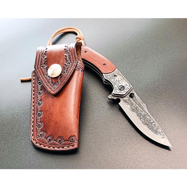 ディスフルタールナイフ マリオン VG10 ダマスカス フォールディングナイフ 商品名:          DISFRUTAR MARION VG10 DAMASCUS FOLDING KNIFE全長(mm):     約175mm刃長(m...