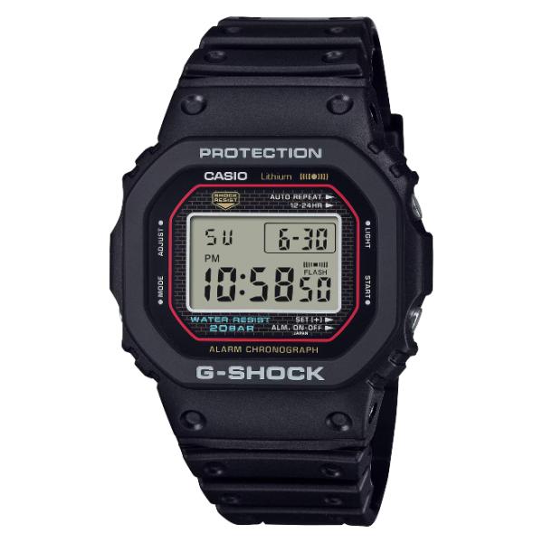CASIO G-SHOCK DW-5000R-1A 5000シリーズブランドの進化と継承を象徴する「初代G-SHOCK 復刻モデル」です。オリジナルモデルに込められた意志や未来への期待を具現化した意匠を、現在のG-SHOCKが持つ技術によっ...