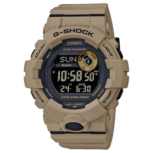 CASIO G-SHOCK G-SQUAD GBD-800UC-5機能面では専用アプリケーション「CASIO WATCHES」と連携し、ワークアウトに適した機能で個々の活動をアシスト。3軸加速度センサーによる歩数計測機能、最大5本×20セッ...
