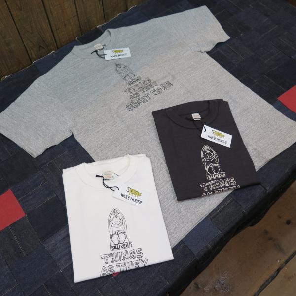 【Yusuke Hanai×WAREHOUSE Co.】ビリケン BILLIKEN 半袖プリント コラボTシャツLot 4601MADE IN JAPANTHINGS AS THEY OUGHT TO BE "物事を本来あるべき姿に導く"実...