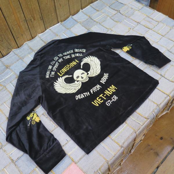【フェローズ】25W-PVSJ1 クラシック スーベニア　刺繍ジャケットDeth From Aboveベトナム戦争時に用いられていたDFA(Deth From Above)刺繍を施したスーベニアジャケット。表地にはコットン別珍生地、裏地には...