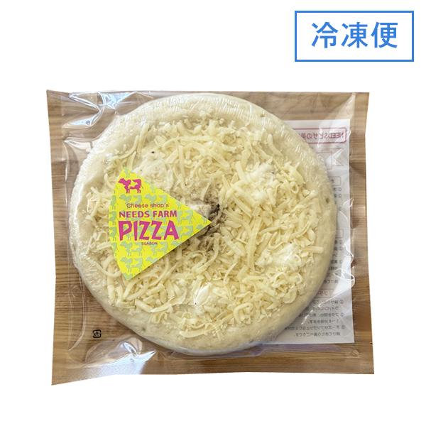 【商 品 名】4種のチーズ　濃厚ホワイトピザ【内 容 量】210g【原材料名】ピザクラスト（小麦粉、植物油脂、イースト、食塩、砂糖、麦芽）、ナチュラルチーズ、牛乳、バター、小麦粉、食塩、香辛料、（一部に乳成分・小麦を含む）【原料原産地名】国...