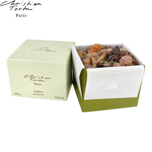 Christian Tortu クリスチャン トルチュ ポプリ パフューメ フラワーポプリ フォレ トルチュ スタイルを再現したポプリ。高級感のあるオリジナルBOXにそれぞれの香りからイメージされたドライフラワーや木の実、アンバーを詰め込ん...