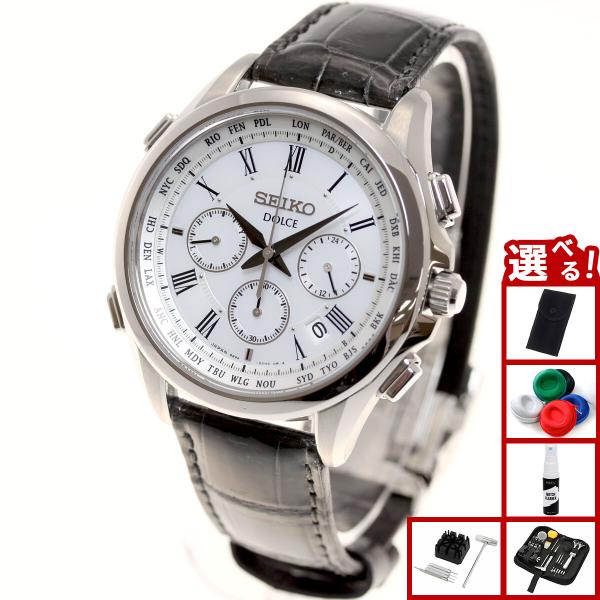 【セイコー ドルチェ 電波 ソーラー 電波時計 腕時計 メンズ ペアウォッチ フライトエキスパート クロノグラフ SADA039 SEIKO DOLCE ワールドタイム機能とストップウオッチ機能を持ったキャリバーを搭載した、ドルチェが登場。...