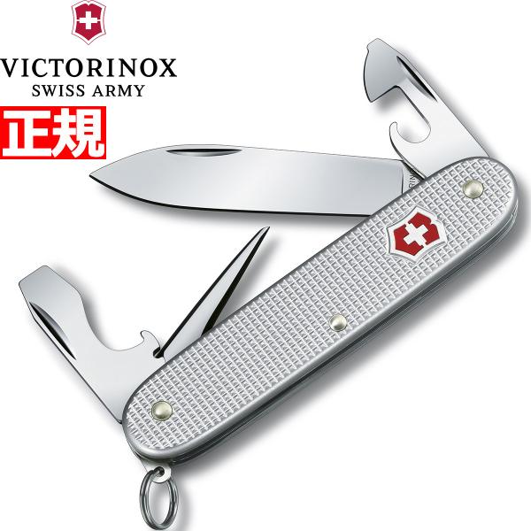 【ビクトリノックス VICTORINOX ソルジャーCV AL シルバー ナイフ マルチツール サバイバルナイフ アウトドア キャンプ 0.8201.26 1961年から2007年までスイス陸軍に制式採用され続けた名品「ソルジャーAL」を一...