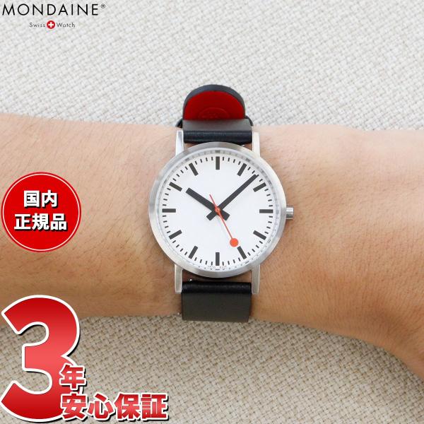 【モンディーン MONDAINE 腕時計 メンズ レディース クラシックピュア Classic Pure スイス A660.30314.16OMV この視認性の高い、ユニバーサルデザイン的な時計は1944年にSBBのエンジニア兼デザイナーで...