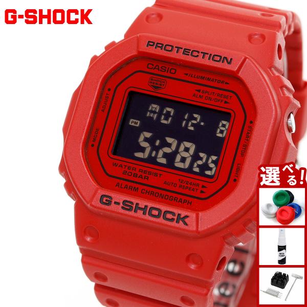 【Gショック G-SHOCK デジタル 腕時計 メンズ DW-5600RRB-4JF Iconic Styles レッド ジーショック 時代と共に進化し続け、世界中のファッショニスタやアスリートに愛されているG-SHOCKから、ブランドカラ...