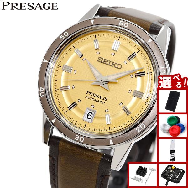 【セイコー プレザージュ 自動巻き メカニカル 腕時計 メンズ SARY269 SEIKO PRESAGE Style60's 60年代に誕生した「Timeless color palettes」をテーマにした新カラーバリエーションモデルが...