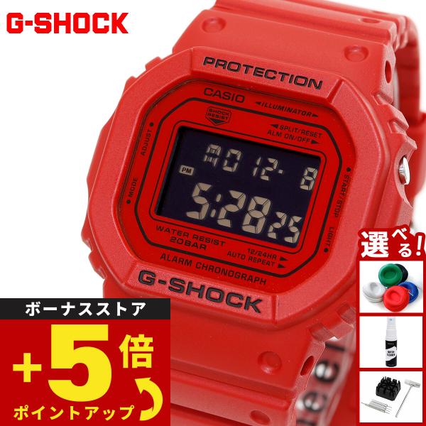 【Gショック G-SHOCK デジタル 腕時計 メンズ DW-5600RRB-4JF Iconic Styles レッド ジーショック 時代と共に進化し続け、世界中のファッショニスタやアスリートに愛されているG-SHOCKから、ブランドカラ...