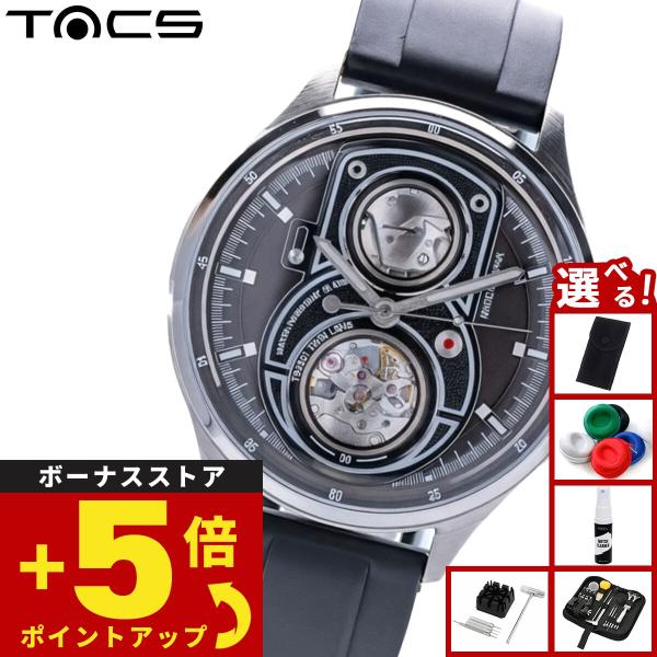 【タックス TACS 腕時計 メンズ 自動巻き TWIN LENS Lite Obscura Slate TS2501B オブスキュラ スレート 象徴的な二眼レフカメラ「Ikoflex」からインスピレーションを受けたATLLiteは、その洗...