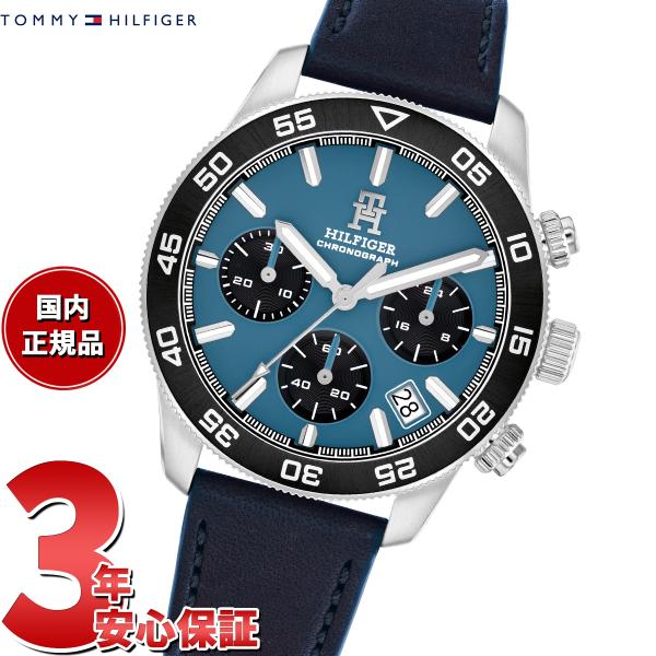 【トミーヒルフィガー TOMMY HILFIGER 腕時計 メンズ クロノグラフ TH85 1792187 アメリカン・スタイルを代表する「トミー・ヒルフィガー・ウォッチ」。トミー・ヒルフィガーの誕生1969年当時、まだ125ドルと20本の...