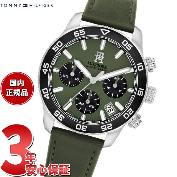 【トミーヒルフィガー TOMMY HILFIGER 腕時計 メンズ クロノグラフ TH85 1792188 アメリカン・スタイルを代表する「トミー・ヒルフィガー・ウォッチ」。トミー・ヒルフィガーの誕生1969年当時、まだ125ドルと20本の...