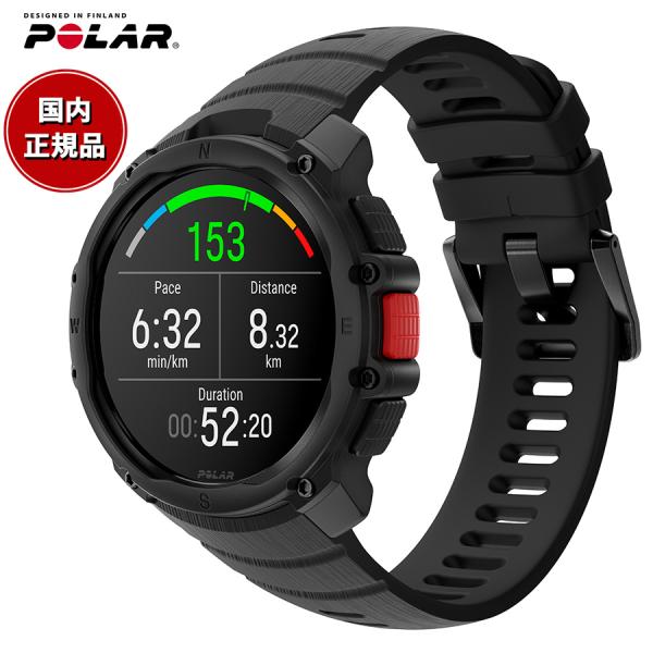 【ポラール POLAR Street X ナイトブラック S-L 腕時計 スマートウォッチ GPS スポーツ トレーニング ランニング 900116713 POLAR Street Xはトレーニングをスタイリッシュに管理したい、アーバンラン...