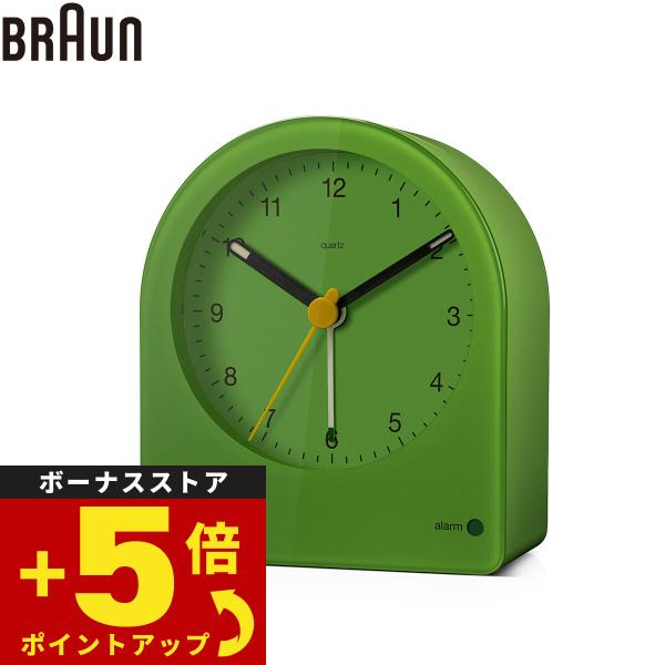 【BRAUN ブラウン アラームクロック BC22GN アナログ 目覚まし時計 置き時計 Alarm Clock 82mm グリーン ディーター・ラムスとユーゲン・グルーベルが1984年にデザインしたクロックAB2を基に、機能や視認性をアッ...