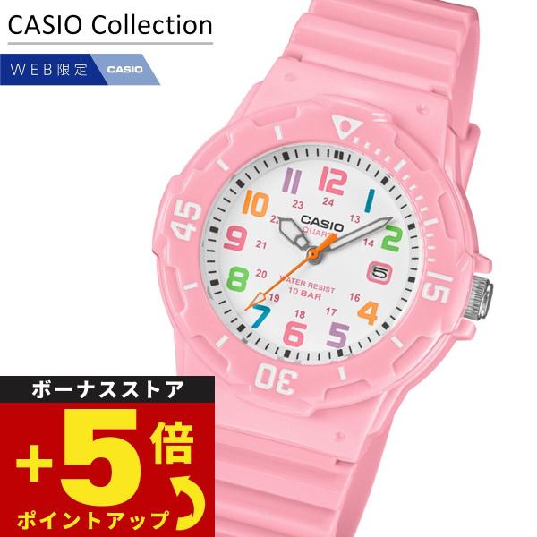 【カシオ コレクション CASIO Collection オンライン限定モデル アナログ 腕時計 レディース LRW-200H-4B2JF キュートで目をひくデザインに、10気圧防水や日付表示など、デイリーユースに便利な機能を搭載。機能もデ...