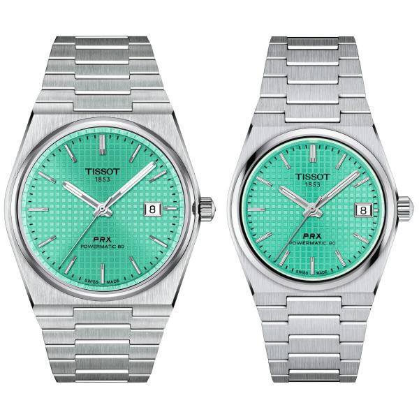 【ティソ TISSOT 腕時計 メンズ レディース ペアモデル 自動巻き PRX ピーアールエックス パワーマティック80 T137.407.11.091.01 T137.207.11.091.01 T137.407.11.091.01とT...