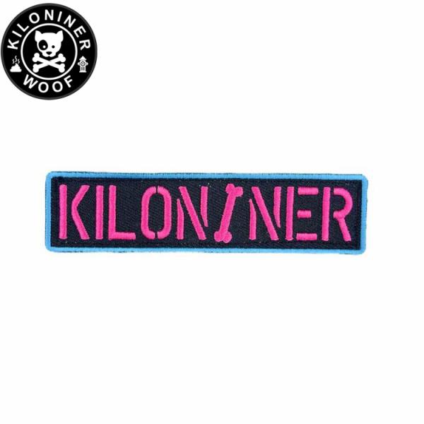 KILONINER キロナイナー カスタマイズ用パッチ Stencil Patch ハーネス カスタマイズ用ワッペン。裏がベルクロ素材になっており、ハーネスに装着可能です。