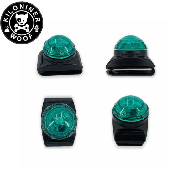 KILONINER キロナイナー アクセサリー SF1 Clipon Safety Light セーフティーライト ハーネスに取り付け可能な、暗い場所でもペットが見えるセーフティライト、常時点灯/ストロボの2種類のモードを搭載。キャップをひ...