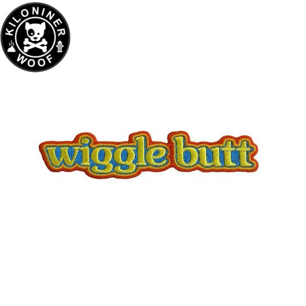 KILONINER キロナイナー カスタマイズ用パッチ WIGGLE BUTT Patch ハーネス カスタマイズ用ワッペン。裏がベルクロ素材になっており、ハーネスに装着可能です。