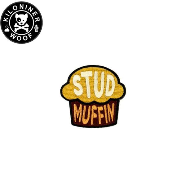KILONINER キロナイナー カスタマイズ用パッチ Stud Muffin Patch ハーネス カスタマイズ用ワッペン。裏がベルクロ素材になっており、ハーネスに装着可能です。