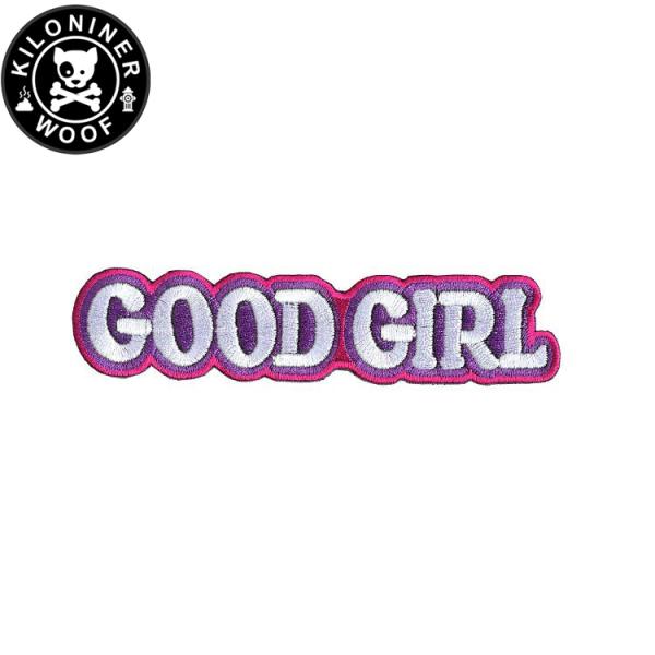 KILONINER キロナイナー カスタマイズ用パッチ Good Girl Patch ハーネス カスタマイズ用ワッペン。裏がベルクロ素材になっており、ハーネスに装着可能です。