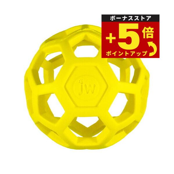 倍々+5倍！最大ポイント26倍！本日限定！【JW ホーリーローラーボール ロングセラーな大ヒット商品ワンちゃんのお気に入りなオモチャやオヤツをボールの中に入れれば興味を引くこと間違いなし6色の中からお好きな色をお選びください素材は天然ラバー...