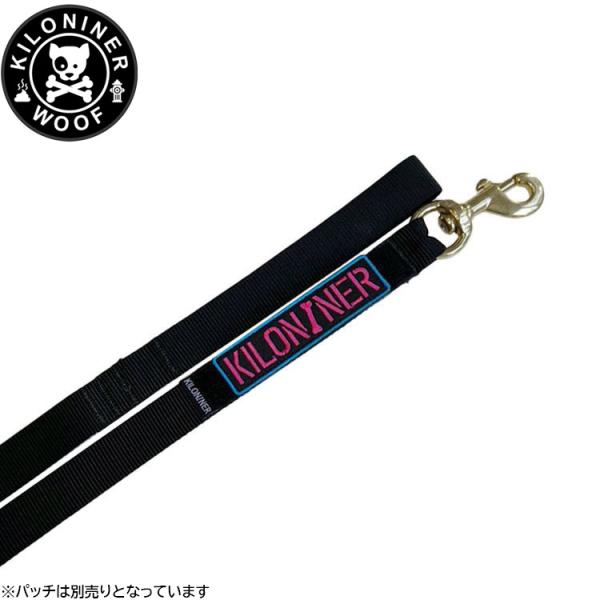 KILONINER キロナイナー BLH BIG LEASH HEAVY DUTY ビッグリーシュ ヘビーデューティ 大型犬用リード 中型犬から大型犬向けに設計されたリーシュです。ベルクロ部分にお気に入りのパッチを貼って、カスタマイズをお楽...