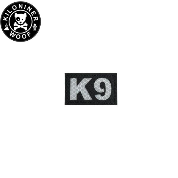 KILONINER キロナイナー カスタマイズ用パッチ K9 Patch ハーネス カスタマイズ用ワッペン。裏がベルクロ素材になっており、ハーネスに装着可能です。