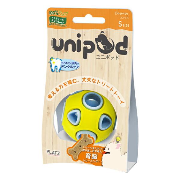 倍々+5倍！最大ポイント26倍！本日限定！【PLATZ ユニポッド unipod コスモス 中にトリーツやフードを入れて知育遊びができるナチュラルラバー100%のトリートトーイ。天然ゴムの弾力で、愛犬の歯と歯茎をマッサージし、遊びながらデン...