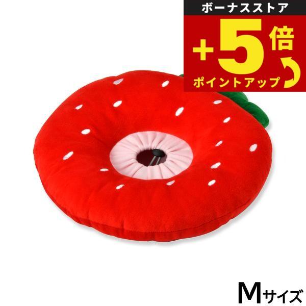 倍々+5倍！最大ポイント30倍！5月25日！【Solgra いちご ペリーブカラークッション 気になる場所を優しく守る、ペリーブカラー。気になる傷口や舐めて欲しくない場所を優しく守るための、クッション仕様のカラーです。「ペリーブカラー」とは...