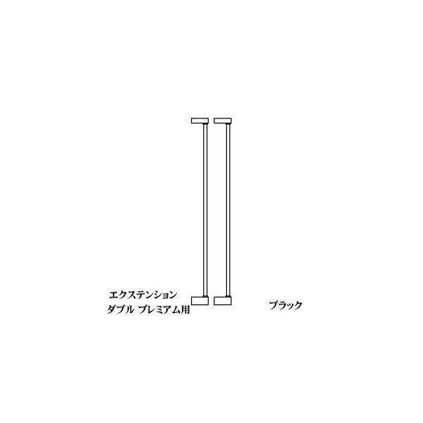 【スカンジナビアンペットデザイン エクステンションダブル プレミア用 スカンジナビアンペットフェンス プレミア用の拡張セクション。2本セット。】