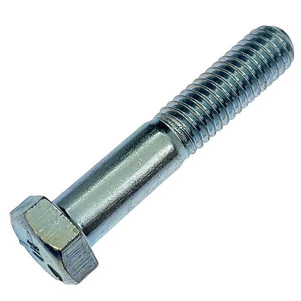 サイズ ： 太さUNC（並目）3/8-16山（9.5mm）ｘ長さ2-1/4（57.1mm）                六角幅9/16（14.2mm） 高さ6.2mm  半ネジタイプ（ネジ部25.4mm）素  材 ：鉄・8T調質加工品 G...