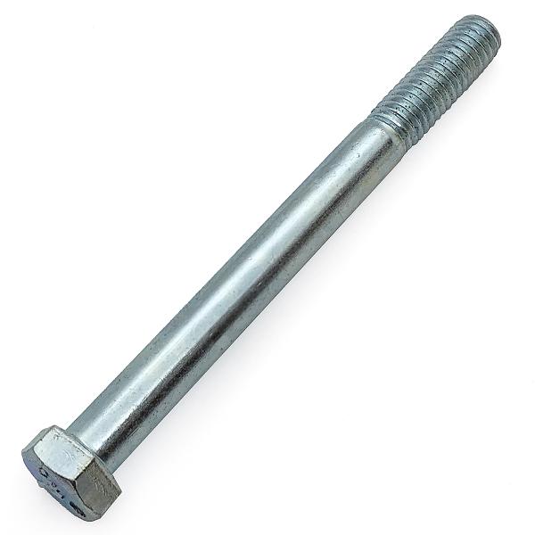 サイズ：ネジ径 UNC3/8-16山、長さ 4"(101.6mm)、ネジ部28mm、平径 9/16(14.2mm),頭高6.2mm素材：鉄・8T調質加工品 G-5マーク入り・ユニクロメッキ仕上げ入数：1個特徴：米国インチ規格ユニファイには、...