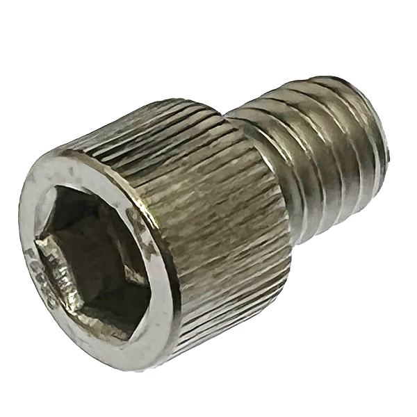 サイズ：太さ UNC3/8-16山(約9.5mm)、長さ1/2インチ(12.7mm)            六角幅 5/16インチ(7.9mm)、頭径14.2mm、頭高9.5mm            全ねじタイプ(ネジ部12.7mm)素 ...