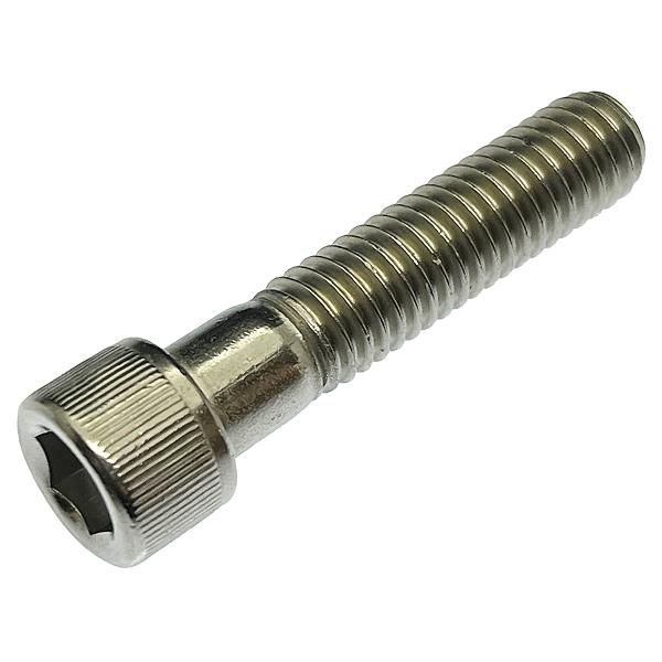 サイズ：太さ UNC3/8-16山(約9.5mm)、長さ1.3/4インチ(44.4mm)            六角幅 5/16インチ(7.9mm)、頭径14.2mm、頭高9.5mm            半ねじタイプ(ネジ部35mm)素 ...