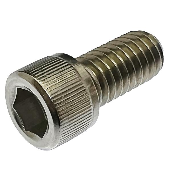 サイズ：太さ UNC3/8-16山(約9.5mm)、長さ3/4インチ(19.0mm)            六角幅 5/16インチ(7.9mm)、頭径14.2mm、頭高9.5mm            全ねじタイプ(ネジ部19.0mm)素 ...