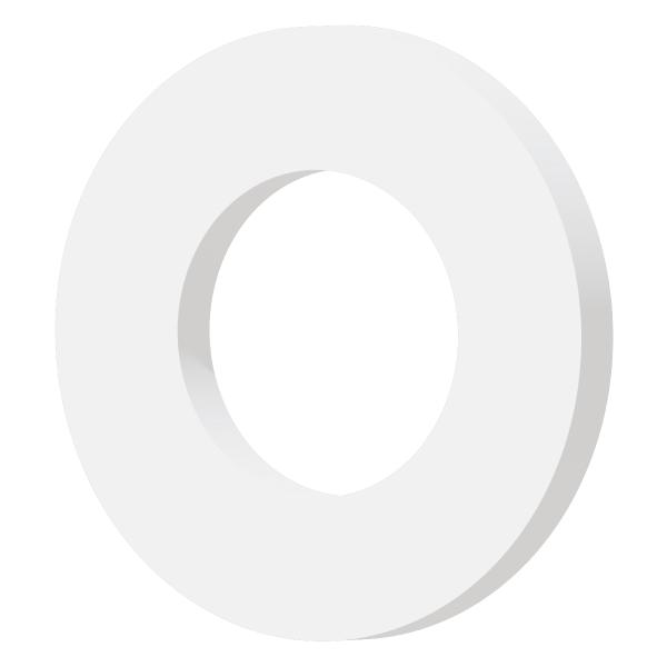 サイズ：内径16mm、外径30mm、厚さ3.0mm素 材 ：シリコンゴム入 数 ：2個特 徴 ：ネジと併用することで振動を吸収し、ゆるみを軽減します。耐候性・耐寒性・高絶縁性・高復元性・高密閉性に優れています。